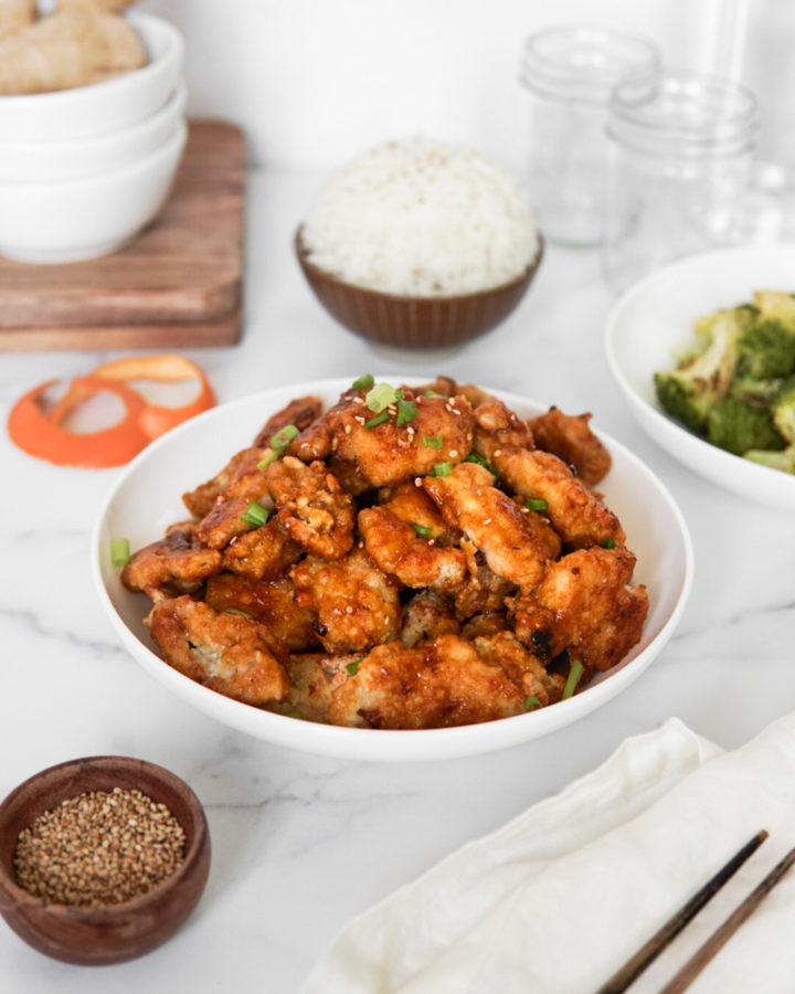 Low FODMAP Orange Chicken with Broccoli - Dairy Free, Grain Free, Paleo ...